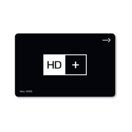 HD+ Karte, CA, Sat-TV, 12 Monate HD+ Sender-Paket, 25 HD-Sender