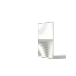 Pergoline Paneel Horizontal 1,13 M weiss verstellbar