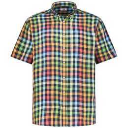 Herren Gro&szlig;e Gr&ouml;&szlig;en | Pfundskerl Freizeithemd aus Leinen Farbe blau Gr&ouml;&szlig;e: 3XL