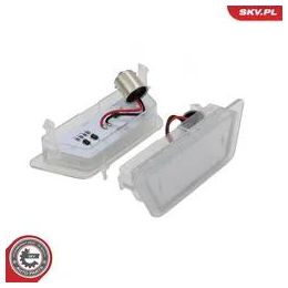 ESEN SKV Kennzeichenleuchte 72skv543 LED links f&uuml;r OPEL GENERAL MOTORS