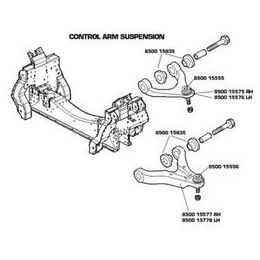 TRISCAN Trag-/F&uuml;hrungsgelenk 850015556 f&uuml;r IVECO
