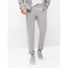 Brax Herren Five-Pocket-Hose Style COOPER PLATIN, hellgrau, Gr. 36/32