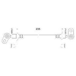 ATE Bremsschlauch 24524702373 f&uuml;r MITSUBISHI