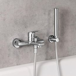 Fortis Nolo Einhebel-Wannenarmatur, Aufputz, D111100PC,