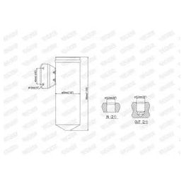 WALKER Trockner, Klimaanlage wdr00081 f&uuml;r FIAT