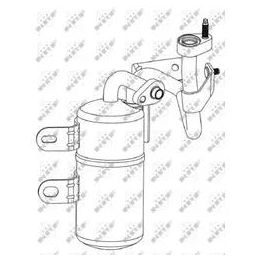 NRF Trockner, Klimaanlage 33307 f&uuml;r VOLVO FORD