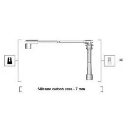 MAGNETI MARELLI Z&uuml;ndleitungssatz 941295110882