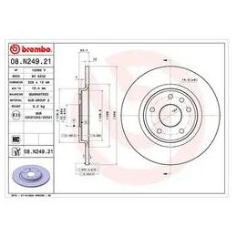 MAGNETI MARELLI Bremsscheibe 360406172301 voll 328mm 12mm f&uuml;r RAM CHRYSLER FIAT DODGE VW