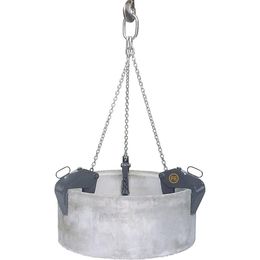 Eichinger Rohrgeh&auml;nge, Greifbereich 0 - 130 mm, Tragf&auml;hikeit 1500 kg, mit 2,30 m Kette