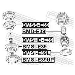 FEBEST Federteller bmsie39 Vorderachse f&uuml;r BMW