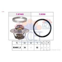 FACET Thermostat, K&uuml;hlmittel 78740 f&uuml;r SEAT
