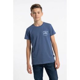 T-Shirt Icepeak "LEADVILLE JR", M&auml;dchen, Gr. 164, navy blau, Obermaterial: 100% Baumwolle, Shirts T-Shirt, f&uuml;r Kinder und Jugendliche, sportlicher Stil