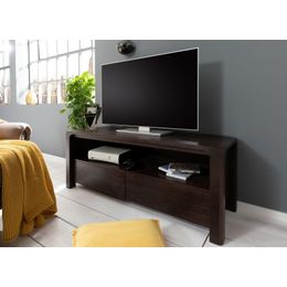 TV-Board Akazie 125x45x50 tabak lackiert BUENO #4002