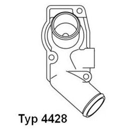 BorgWarner Thermostat, K&uuml;hlmittel 442892d f&uuml;r OPEL VAUXHALL