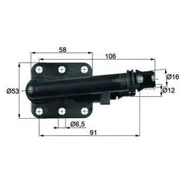 Mahle Thermostat, &Ouml;lk&uuml;hlung to582 f&uuml;r BMW