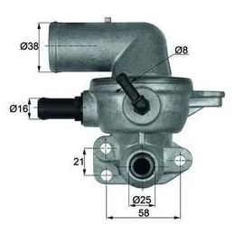 Mahle Thermostat, K&uuml;hlmittel ti13388d f&uuml;r CHRYSLER