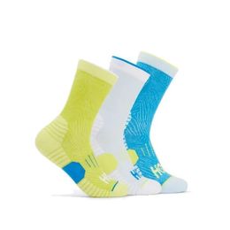 Hoka One One Hoka Crew Run Sock 3-Pack Bekleidung Unisex schwarz M