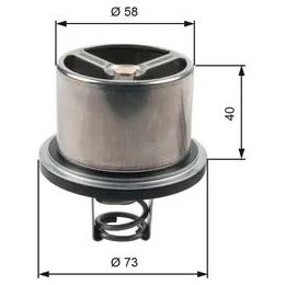 GATES Thermostat, K&uuml;hlmittel th07882 f&uuml;r DAF VOLVO KING LONG DODGE GENERAL MOTORS BMW RENAULT TRUCKS INTERNATIONAL
