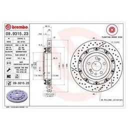 MAGNETI MARELLI Bremsscheibe 360406128703 Innenbel&uuml;ftet-Bel&uuml;ftung mit tropfenf&ouml;rmigen Fl&uuml;geln 360mm 26mm f&uuml;r MERCEDES-BENZ