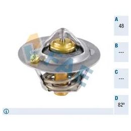 FAE Thermostat, K&uuml;hlmittel 5323282 f&uuml;r FORD VOLVO MAZDA