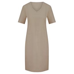 Peter Hahn - Kleid, beige, Gr. 52 / XXL - Leinen
