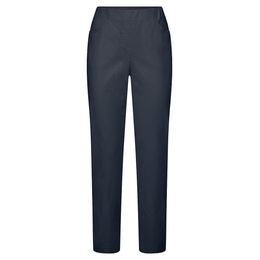 Peter Hahn - Kn&ouml;chellange Slim Fit-Hose, blau, Gr. 38 / S - Baumwolle