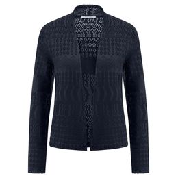 Peter Hahn - Shirtjacke, blau, Gr. 42 / M - Baumwolle