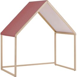 Betthimmel Paidi "LITTLE DOTTIE, Spielhaus-Dach in verschiedenen Farbvarianten", rot berry, B:97cm H:235cm, Baumwolle, Betthimmel, Betthimmel, 100% Baumwolle, waschbar, einfache Anbringung