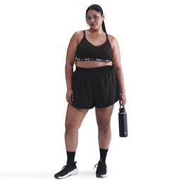 Tanktop Nike "W NK DF INDY LGT SPT BRA", Damen, Gr. 1X, schwarz, schwarz,, Obermaterial: 79% Polyester, 21% Elasthan, Tops Tanktop, sportlicher Stil, f&uuml;r sportliche Aktivit&auml;ten, leichtes Tragegef&uuml;hl