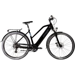 Z&uuml;ndapp E-Bike Z&Uuml;NDAPP "Z810" Gr. 50, schwarz (schwarz, grau, schwarz), Elektrofahrr&auml;der, 50cm, 28 Zoll (71,12cm), Pedelec, Elektrofahrrad f&uuml;r Damen