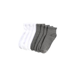 Kurzsocken s.Oliver "essentials", Herren, Gr. 35-38, mix wei&szlig;, Baumwolle, Elasthan, Polyester, normal, Socken, mit pflegeleichtem Materialmix