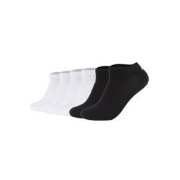 JOOP! Sneakersocken JOOP "Socken Unisex premium essential organic cotton Sneaker 6p 6er Pack", Herren, Gr. 35-38, bunt (2xwei&szlig;, schwarz), Obermaterial: 62% Baumwolle CO(Bio). 36% Polyamid PA. 2% Elasthan EL., Socken Sneakersocken