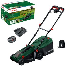 Bosch Home and Garden Akkurasenm&auml;her BOSCH HOME & GARDEN "ROTAK18V-32", gr&uuml;n, Rasenm&auml;her, 3-in-1-M&auml;her f&uuml;r kleine bis mittelgro&szlig;e Rasenfl&auml;chen