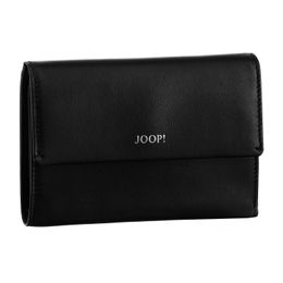 JOOP! Geldb&ouml;rse JOOP "sofisticato 1.0 cosma purse mh10f", Damen, schwarz, Leder, unifarben, Kleinlederwaren, Portemonnaie Damenb&ouml;rse Geldbeutel