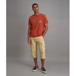 Bermudas "COREY Cargo Bermuda", Herren, Gr. 32, N-Gr, starfish, Web, Obermaterial: 98% Baumwolle, 2% Elasthan, Pioneer Authentic Jeans, unifarben, regular fit kniebedeckend, Hosen Bermudas, mit Taschen