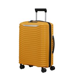 Handgep&auml;ck-Trolley Samsonite "UPSCAPE", Gr. B/H/T: 40cm x 55cm x 20cm 39 l, gelb, Polypropylen, Koffer, mit Teleskopgriff und Soft-Touch-Tragegriff
