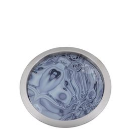 Tablett Fink "TOLERANCE", blau, H:2,5cm &Oslash;:40,5cm, Tabletts