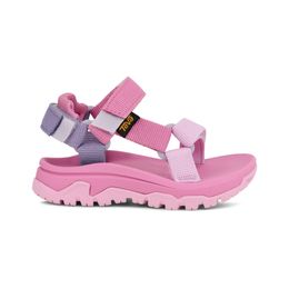 Sandale Teva "HURRICANE XLT JR KIDS", M&auml;dchen, Gr. 19, bright pink multi, Textil, Schuhe Sandale, sportlicher Stil, rutschfeste Laufsohle, schnell trocknend