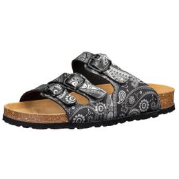 Pantolette Lico "Pantolette Bioline Lady Power", Damen, Gr. 41, schwarz, Synthetik, Schuhe Pantolette