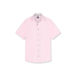 Businesshemd OLYMP "OLYMP Luxor, modern fit, New Kent", Herren, Gr. 39, Normaler Arm, hellros&eacute;, 100% Baumwolle, Hemden