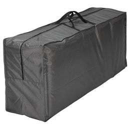 Gartenm&ouml;bel-Schutzh&uuml;lle AEROCOVERS "Kissen-Schutz-Tasche, TOPSELLER", grau (anthrazit), B:32cm H:50cm L:125cm, Polyester, Planen, Atmungsaktive Tragetasche zur Aufbewahrung von Kissen und Auflagen