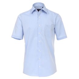 Businesshemd Casamoda "Casamoda Businesshemd uni", Herren, Gr. 39, Normalgr&ouml;&szlig;en, blau (hellblau), 100% Baumwolle, unifarben, comfort fit, Hemden