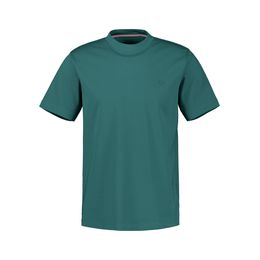 T-Shirt Lerros "T-Shirt in Cool & Dry Qualit&auml;t, gro&szlig;e Gr&ouml;&szlig;en", Damen, Gr. 4XL, soft teal, 75% Baumwolle, 25% Polyester, Rundhals, Shirts T-Shirt