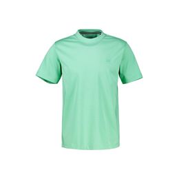 T-Shirt Lerros "T-Shirt in Cool & Dry Qualit&auml;t, gro&szlig;e Gr&ouml;&szlig;en", Damen, Gr. 4XL, mint water, 75% Baumwolle, 25% Polyester, Rundhals, Shirts T-Shirt