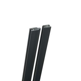 GroJa Steckystem Adapterleisten anthrazit 180 cm