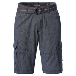 Bermudas Casamoda "Casamoda Bermuda BEN uni", Herren, Gr. 30, Normalgr&ouml;&szlig;en, graues mittelblau, 100% Baumwolle, Hosen Bermudas