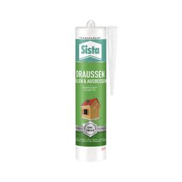Sista Fugenf&uuml;ller 'Drau&szlig;en F&uuml;llen & Ausbessern Silikon' transparent 280 ml