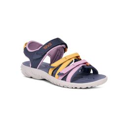 Sandale Teva "TIRRA KIDS", M&auml;dchen, Gr. 19, lupine multi, Synthetik, Textil, Schuhe Sandale, mit Klettverschluss, rutschfeste Gummilaufsohle, schnell trocknend