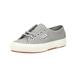 Sneaker Superga "Superga Sneaker Textil", Damen, Gr. 37, grau, Textil, Schuhe Sneaker