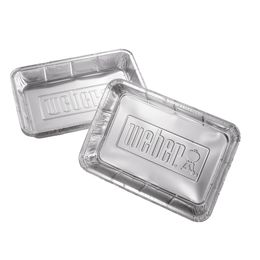 Weber Alu-Tropfschalen 33,7 x 23,11 cm, 10 St&uuml;ck